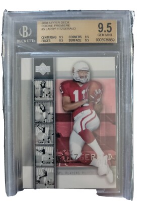 2004 Upper Deck Rookie Premiere Larry Fitzgerald | eBay