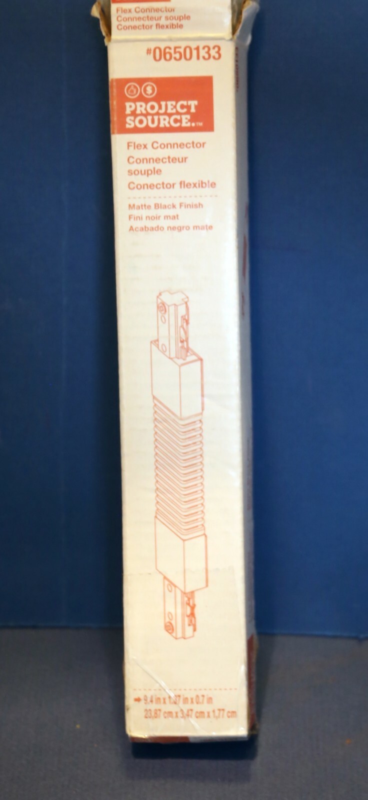 Project Source Track Lighting Flex Connector 0650133 Matte Black Lot of ...