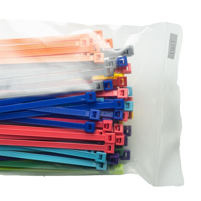 Advanced Cable Ties ACT 11” Colored Cable Ties, 100 units with 50lb ...
