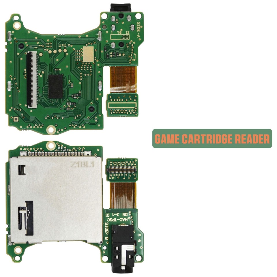 Game Cartridge Card Reader Headphone Jack For Nintendo Switch NS HAC ...