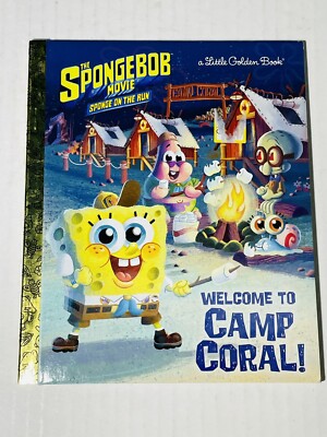 Little Golden Books Spongebob Movie Sponge on the Run Welcome to Camp ...