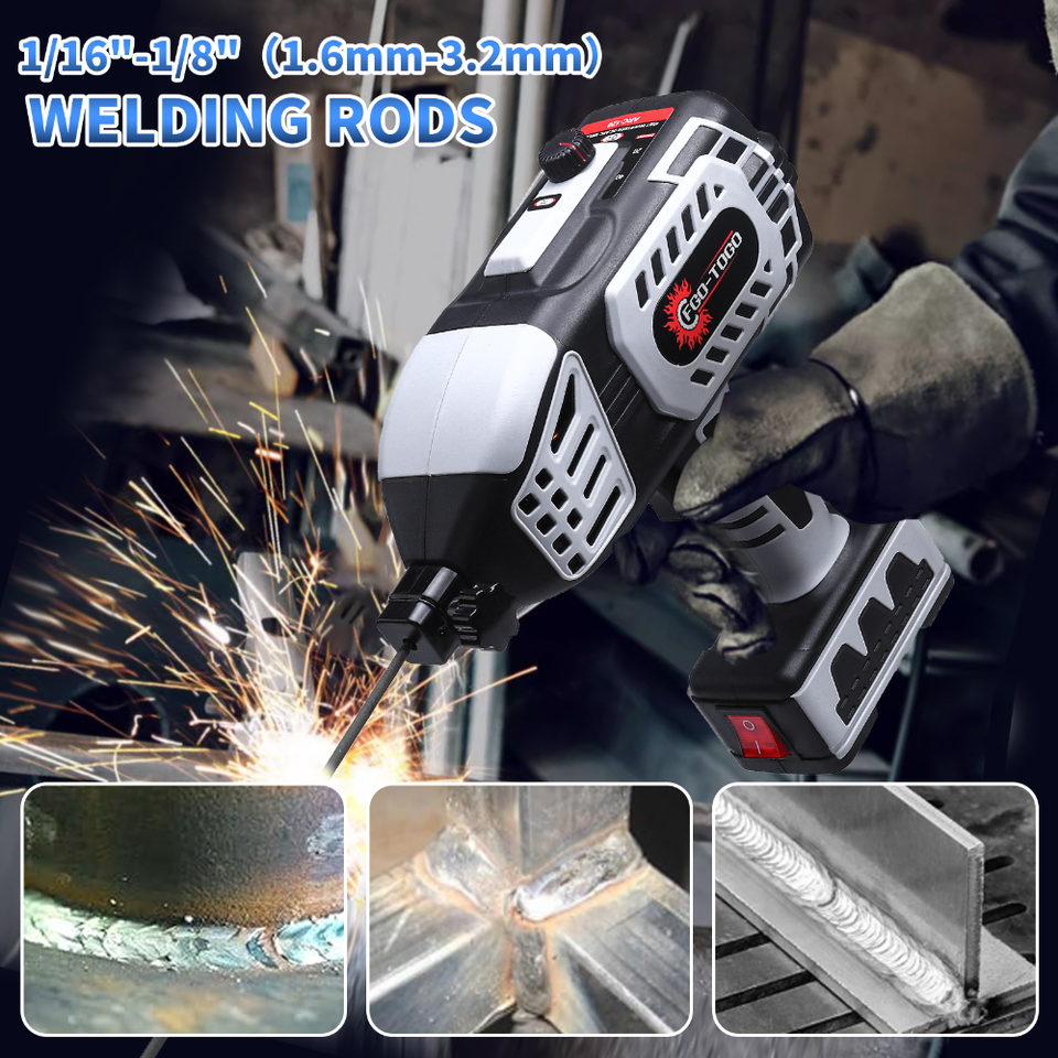 110V 120Amp Handheld Welder Machine with IGBT Inverter,Portable Welding ...