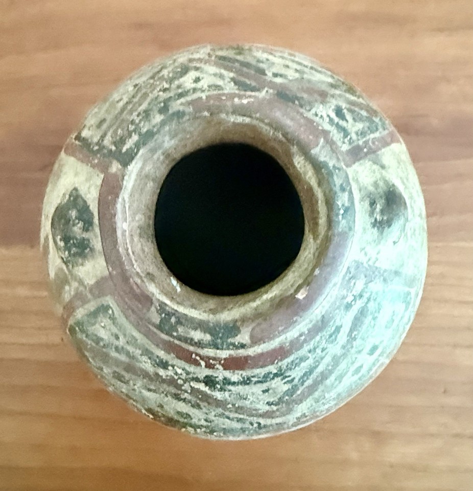 Ancient Mayan Mexican Pre Columbian 500-750 A.D. Bowl Vessel Pottery ...
