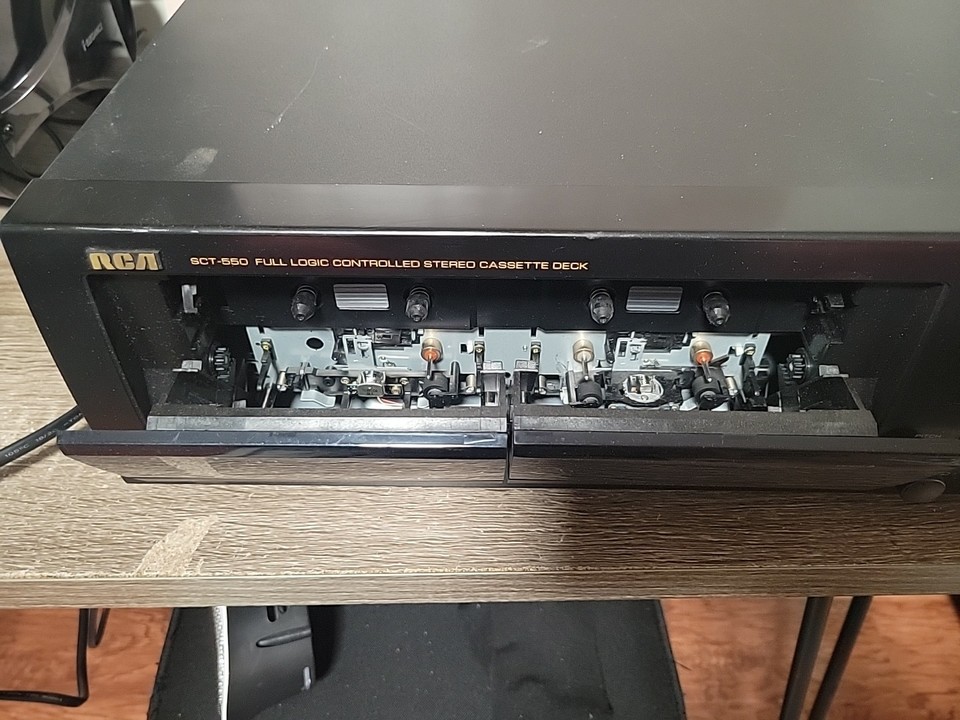 Vintage RCA dual cassette deck | eBay