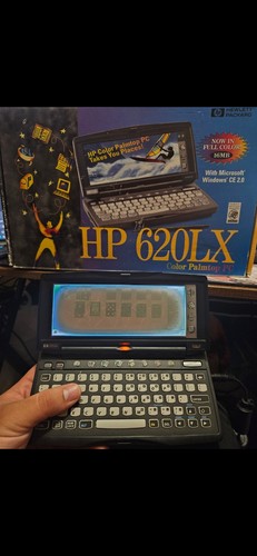Hewlett Packard HP 620LX Palmtop Microsoft Windows CE Handheld PC EUC ...