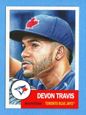 2019 Topps Living Set #135 Devon Travis Toronto Blue Jays 3205 | eBay