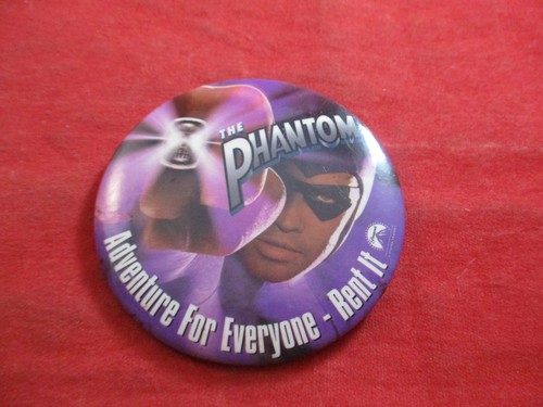 The Phantom 1996 Movie Promo Pin Button Pinback | eBay