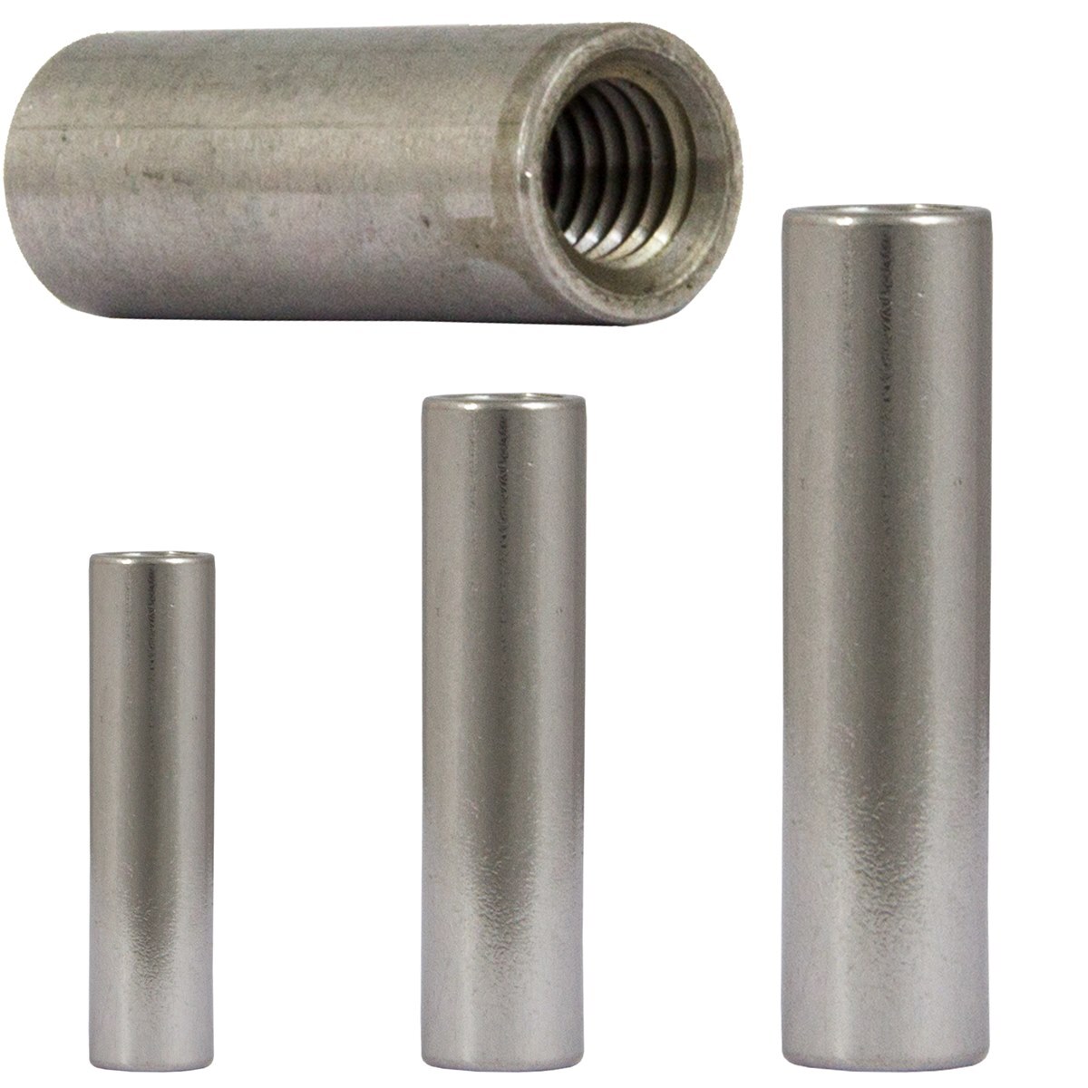 Edelstahl Gewindemuffen Rund Sechskant Verbindungsmutter Langmutter ...