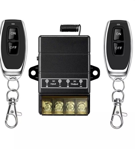 YETOR Heavy Remote Control Switch DC 12V/24V/48V/72V Wireless Switch ...