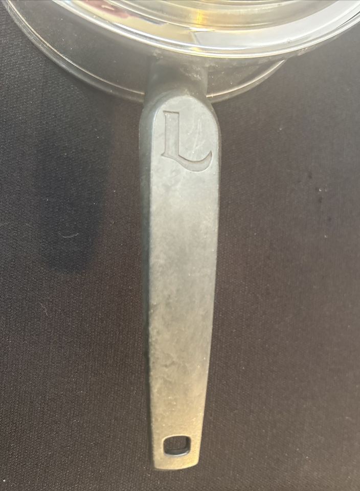 LIFETIME 3 Qt. Suace Pan Pot & Lid T304CC Stainless 5-Ply Custom ...