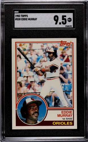 1983 TOPPS #530 EDDIE MURRAY HOF SGC 9.5 MINT+ ORIOLES | eBay