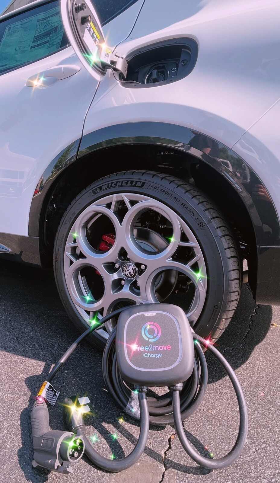 2024 Alfa Romeo Tonale & Dodge Hornet Level 2 EV 240V Plug-in Charger ...