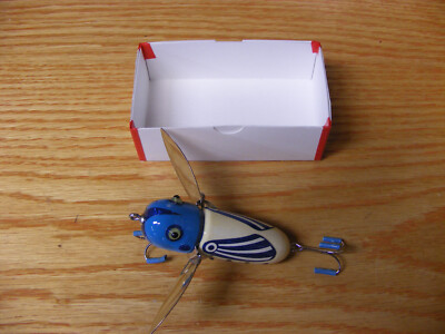 Beautiful Contemporary C Hines Heddon Style Crazy Crawler in Blue White ...
