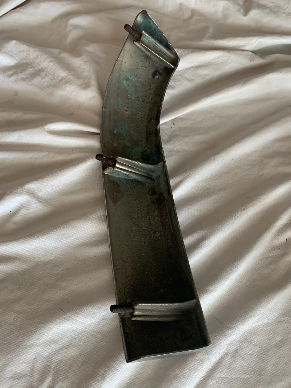 Vintage 1957 Chevrolet Hood Bar Extension Molding 3729362 RH | Genuine OEM