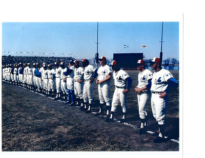 1969 MONTREAL EXPOS 8X10 TEAM PHOTO OPENING DAY JARRY PARK BASEBALL ...