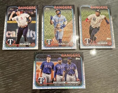 Texas Rangers All Star Lot - (4 Cards) - 2024 Topps All Star Game ...
