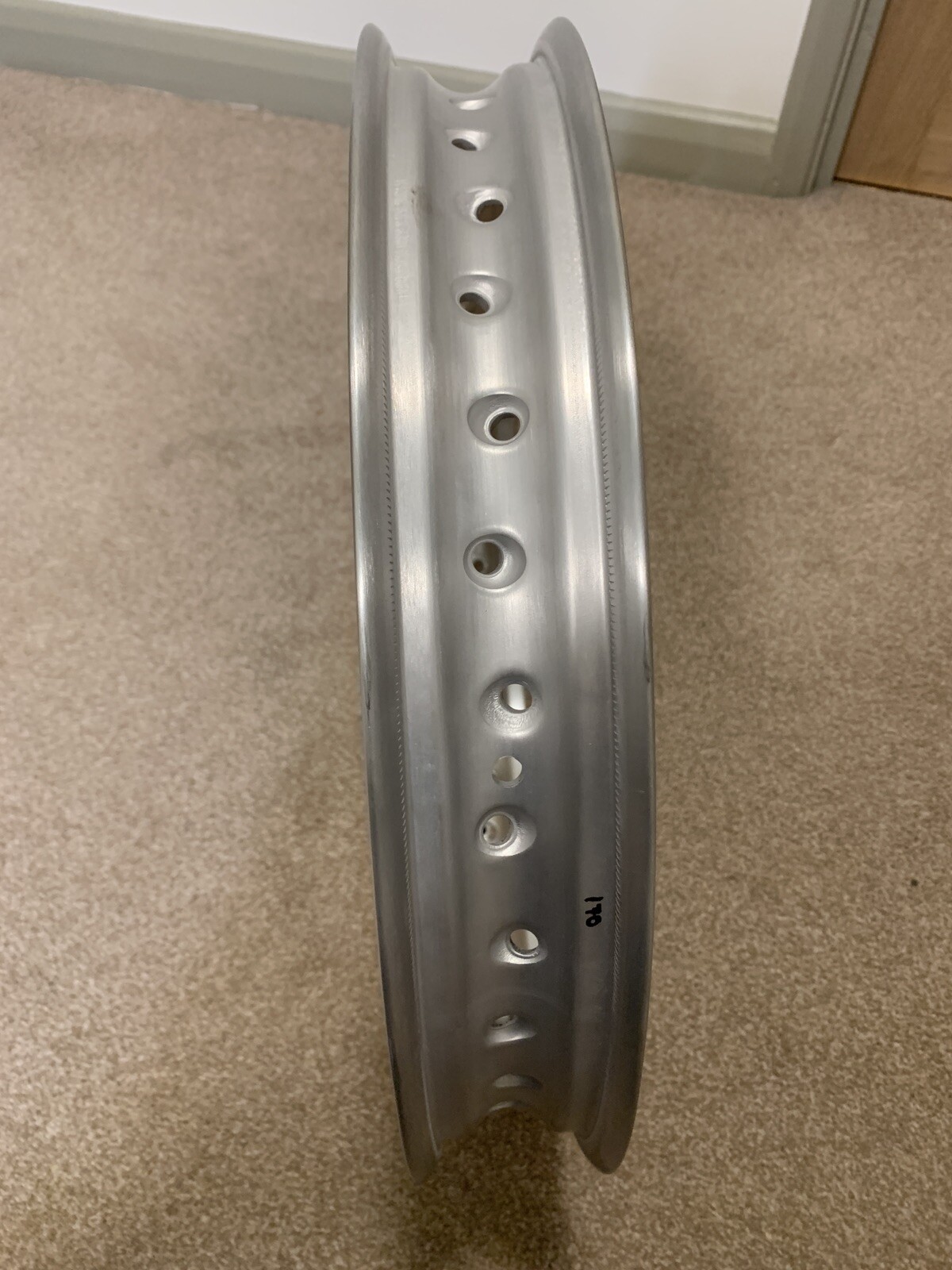 ACR by Talon Silver 36 Hole Trials Tube Type Rear Wheel Rim 2.15x18 ...