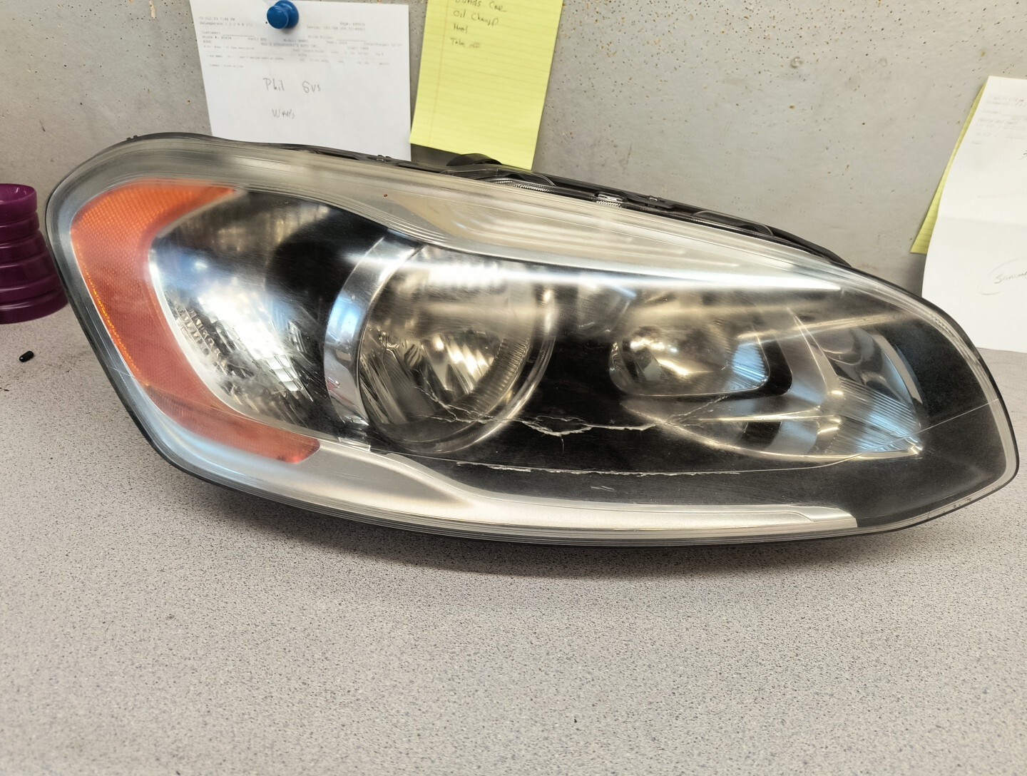 2014-2017 VOLVO XC60 Right Passenger Headlamp Halogen OEM 31358114 | eBay