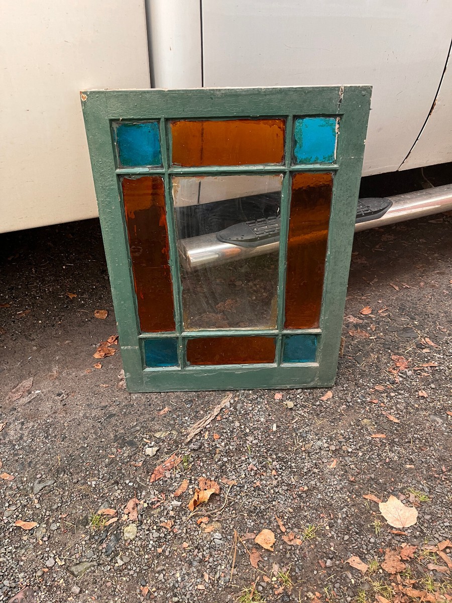 Queen Anne Stained Glass Windows