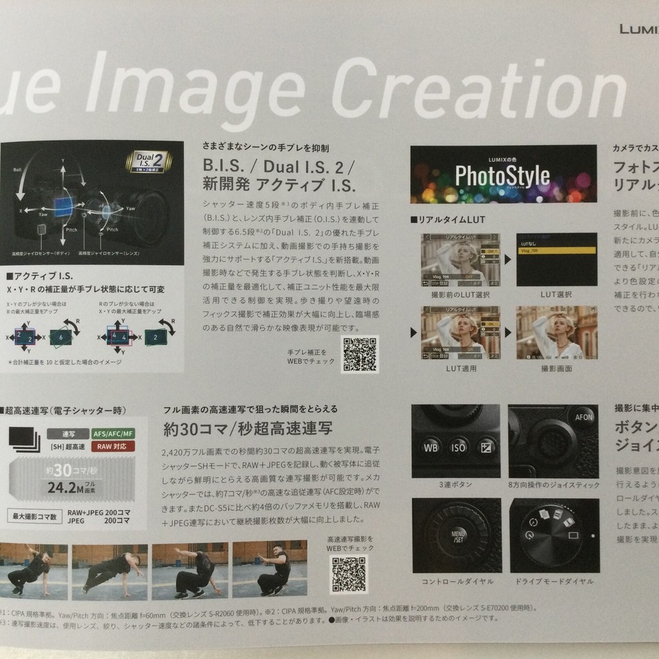 LUMIX S5Ⅱ Full size mirrorless digital camera Catalog Published in ...
