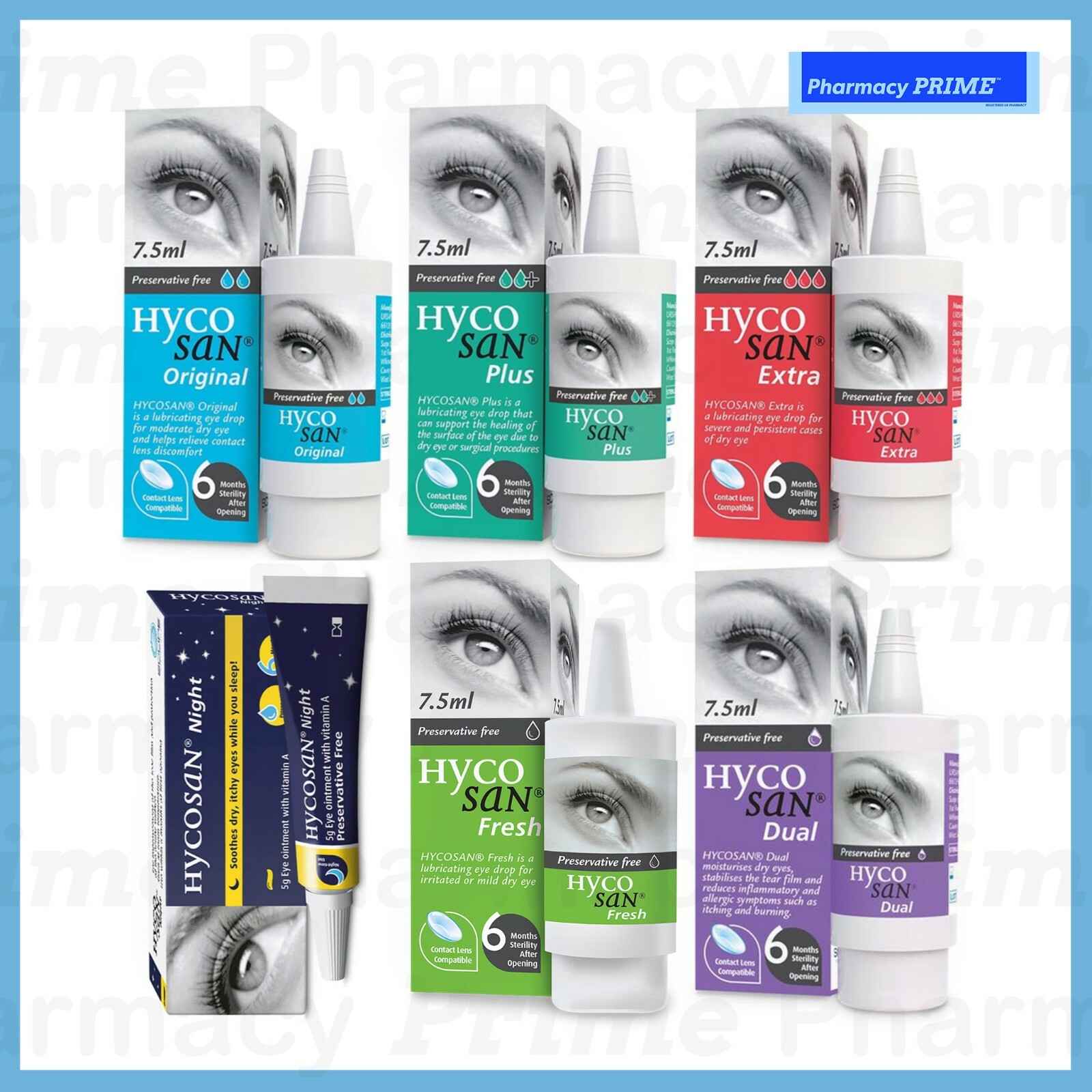 Hycosan Eye Drops (All Variations) | eBay