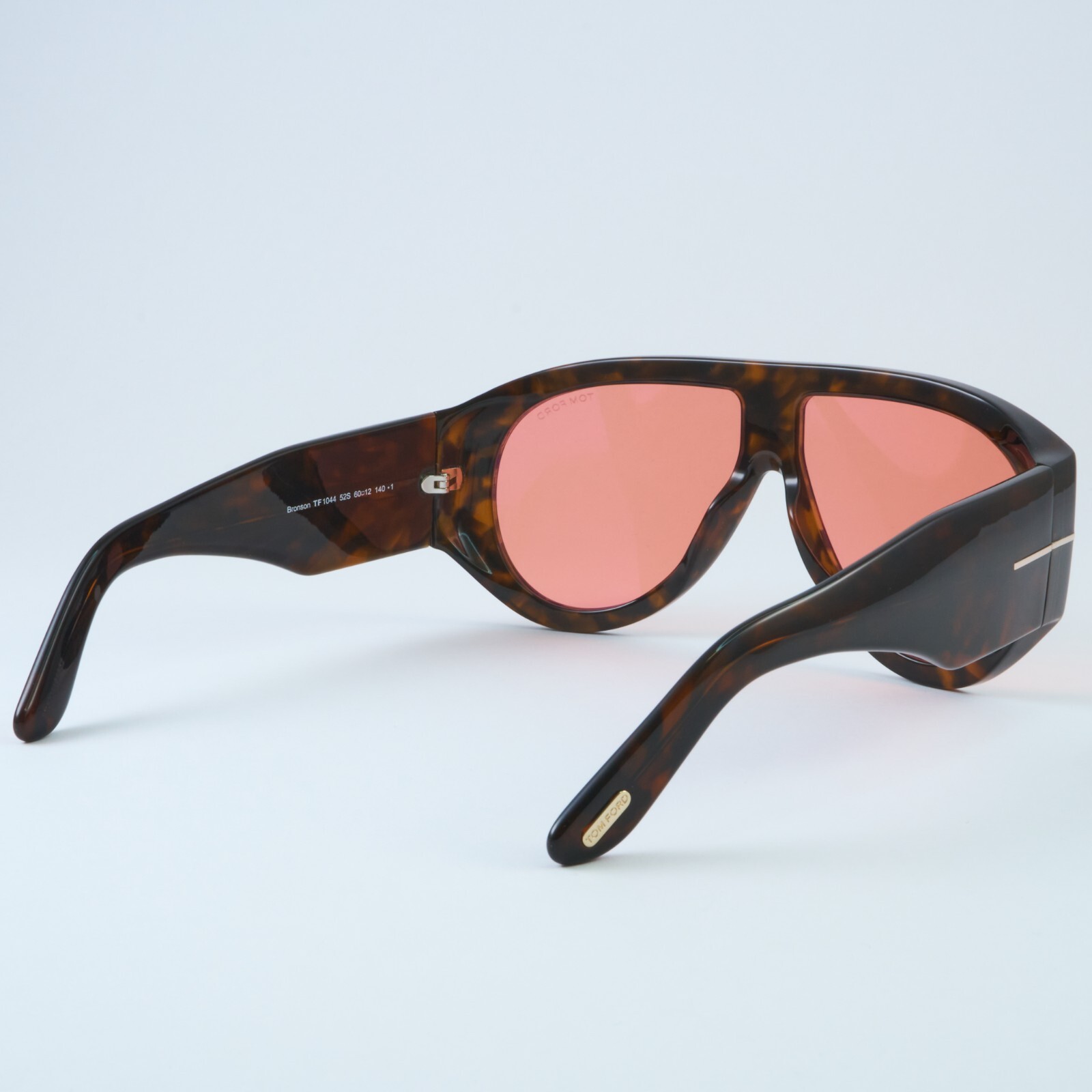 Tom Ford Sonnenbrille Bronson TF1044 Overzie Braun Havana Orange Glas ...