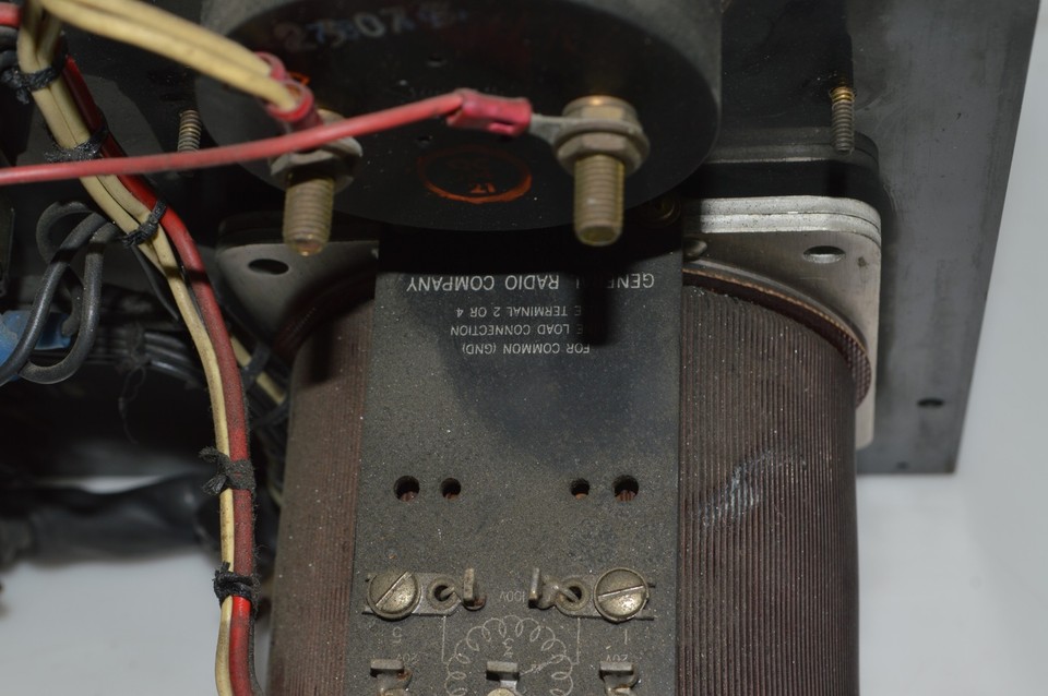 *TC* GENERAL RADIO W8 VARIAC AUTOTRANSFORMER W/ VINTAGE PANEL (SBW82 ...
