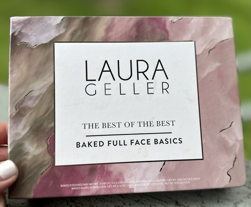 LAURA GELLER Baked Full Face Basics The Ultimate Starter Pack Blush Highlighter | eBay