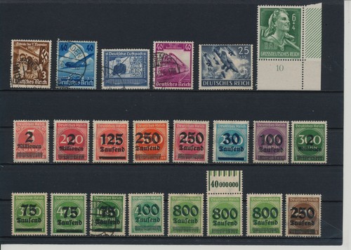 Germany, Deutsches Reich, Nazi, liquidation collection, stamps, Lot ...