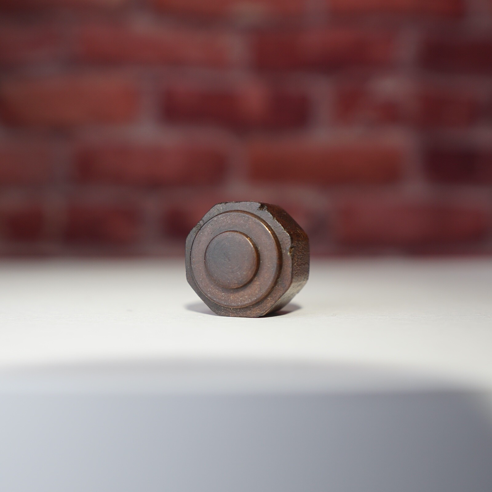 Vintage Tube Radio Knob Octagon (1 Knob) Deco Hardwood 1930s Set Screw ...