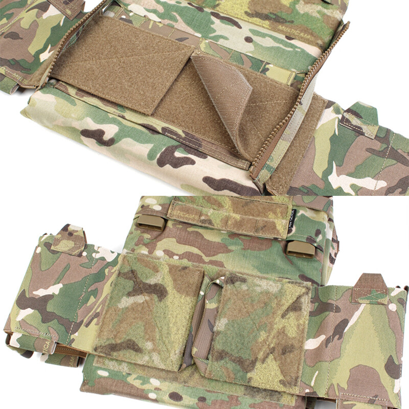 PEW Tactical Vest LV119 OVERT Plate Carrier Airsoft Vest Front Rear ...