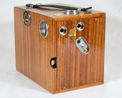 BOX CAMERA 121 yrs. ANTIQUE WESTERN MAGAZINE CYCLONE No. 2 c.1898 ...