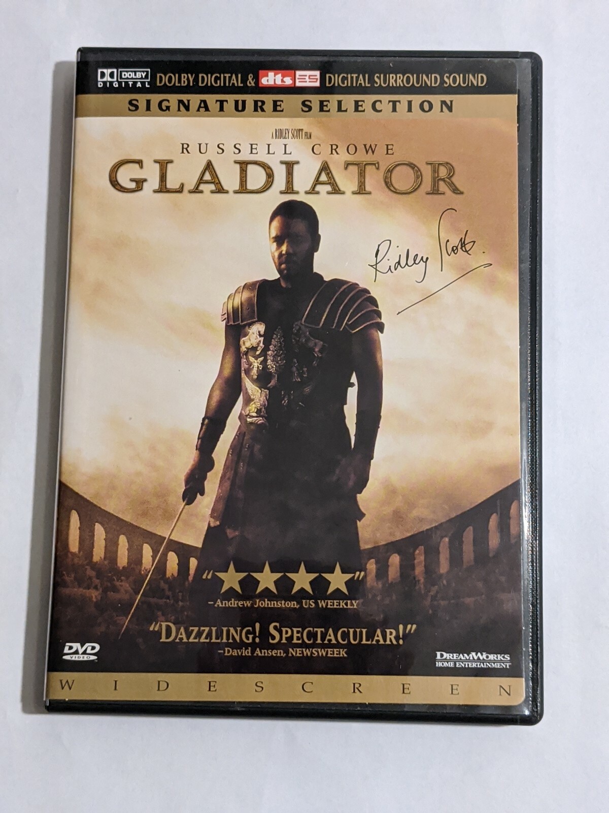 Gladiator Signature Selection DVD by Ridley Scott | Tested and Working ...