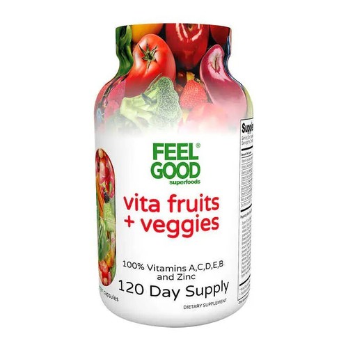 Feel Good Superfoods Vita Fruits & Veggies, 120 Capsules | eBay