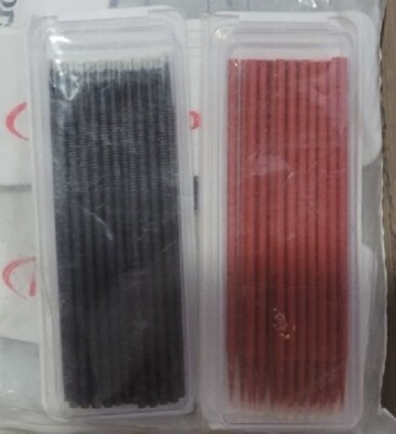 KERR Dental Microbrush Micro Brush Applicator Tips 200 PK Red & Black ...