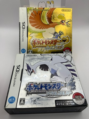Nintendo DS Pokemon HeartGold SoulSilver Japanese Version Authentic ...
