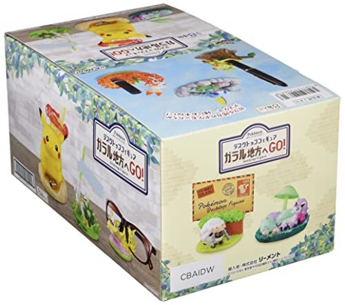Re-Ment Pokemon Desq Desktop Figure Go To The Galar Region Box Product ...