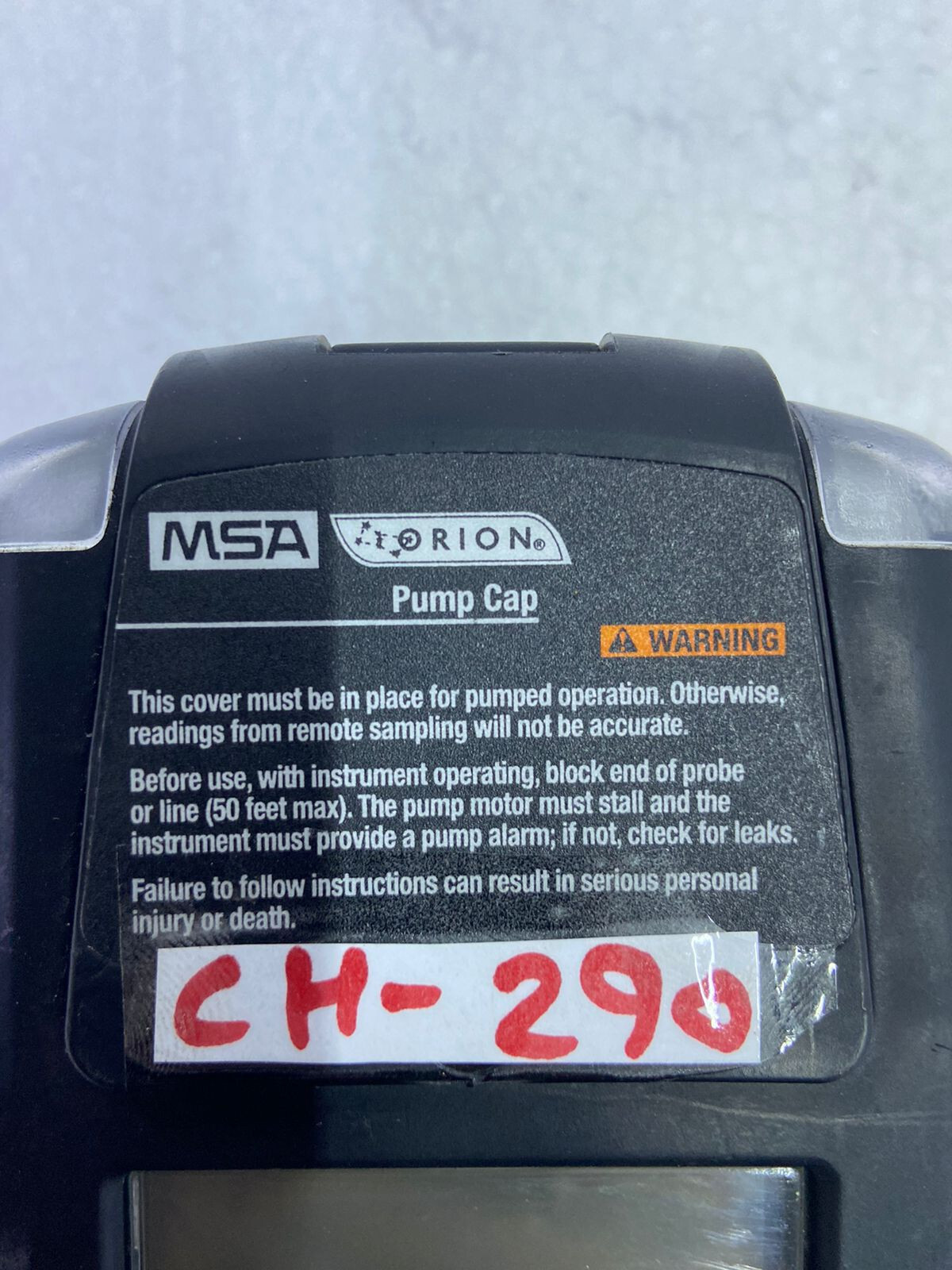 MSA Orion Multigas Detector 10031091 Tester Only for sale online | eBay