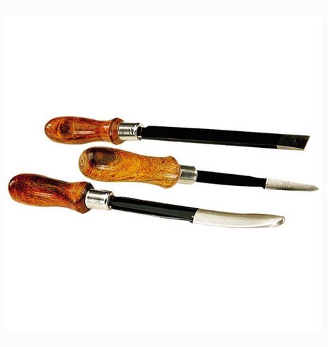 3 Pcs Engineers 8 Inch(200mm) Hand Scraper (Flat, Half Round,Triangular ...