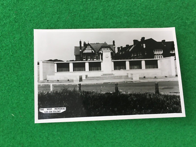 WAR MEMORIAL LEE ON SOLENT VINTAGE POSTCARD NEAR MINT | eBay UK