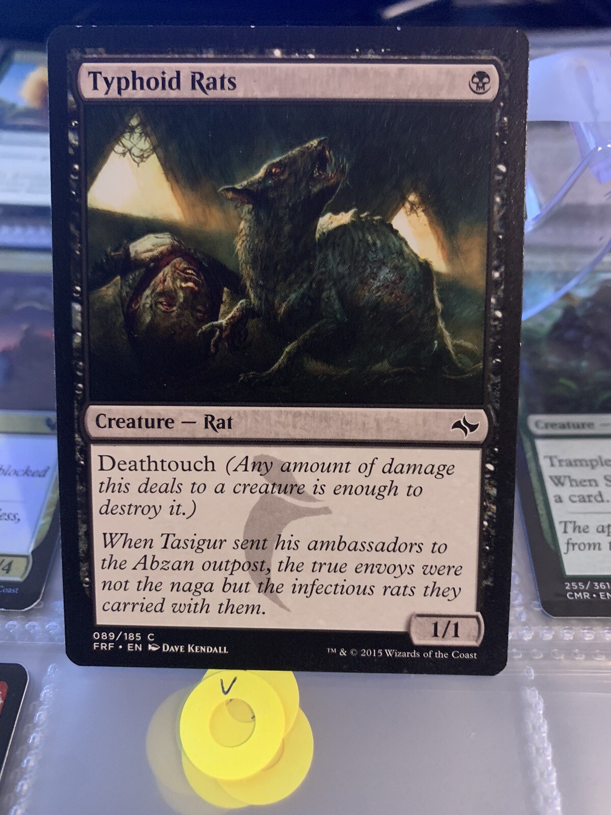 MTG Typhoid Rats Fate Reforged 089/185 Regular Common for sale online ...
