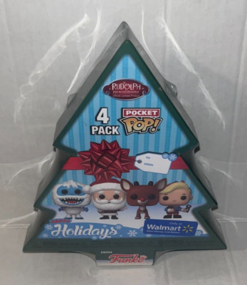 FUNKO POCKET POP! HOLIDAYS RUDOLPH THE RED-NOSED REINDEER 4 PACK ...