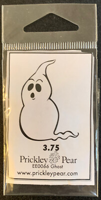 Prickley Pear Halloween Ghost Rubber Stamp | eBay