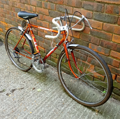 VINTAGE RALEIGH METEOR ROAD RACE BIKE (KIDS SIZE 18" FRAME WITH 24 ...