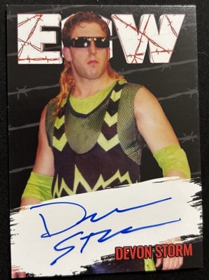 Devon Storm ECW auto card crowbar signed wrestling wcw wwe legend | eBay