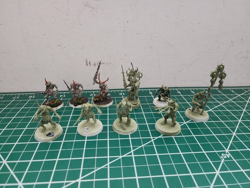 Warhammer 40k Chaos Daemons Nurgle Poxbringer Plaguebringers Lot | eBay