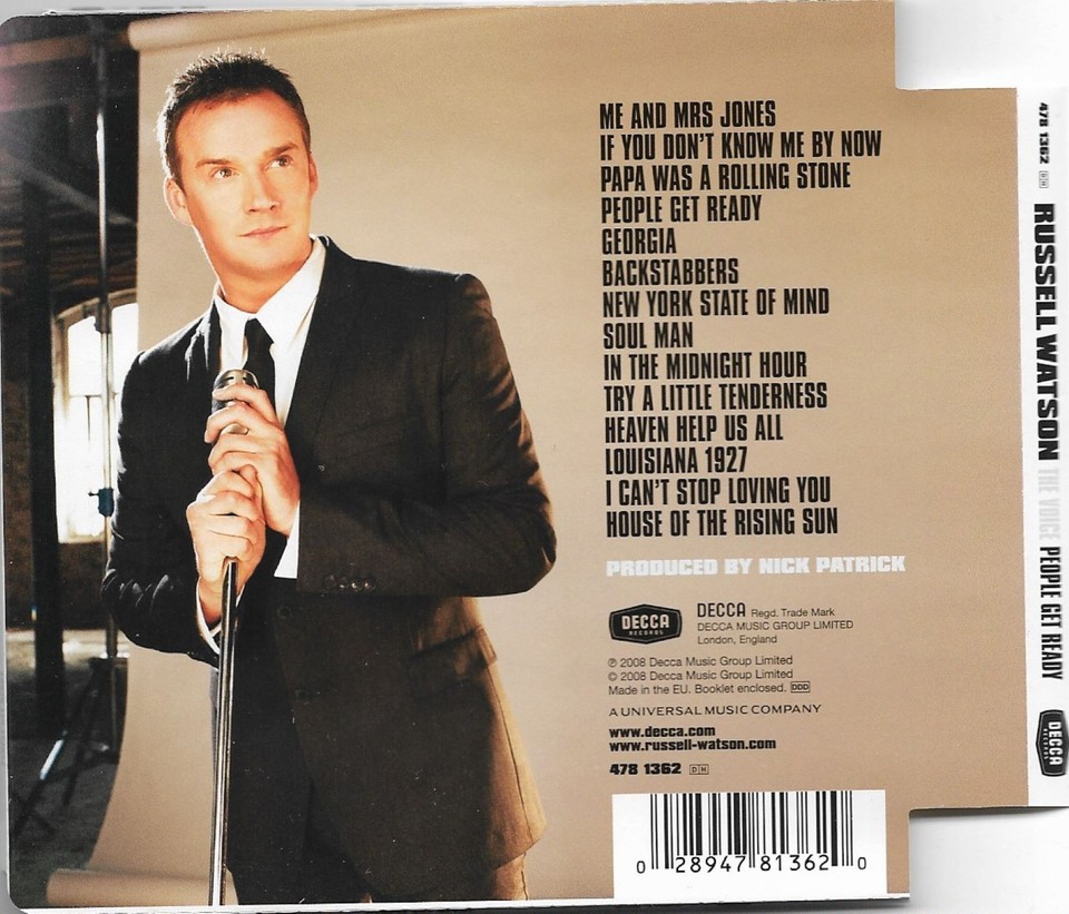 Russell Watson-People Get Ready CD 28947813620| eBay
