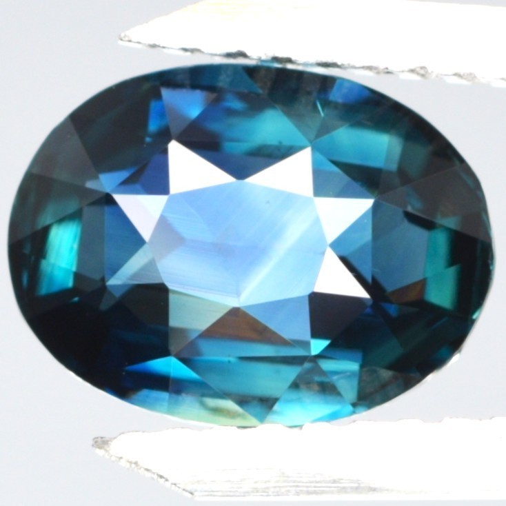 3.57Ct 100% Natural Unheated Untreated GFCO certified Vivid Teal BLUE ...