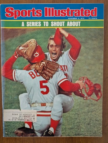 November 3 1975 Sports Illustrated Magazine MLB World Series Cincinnati ...
