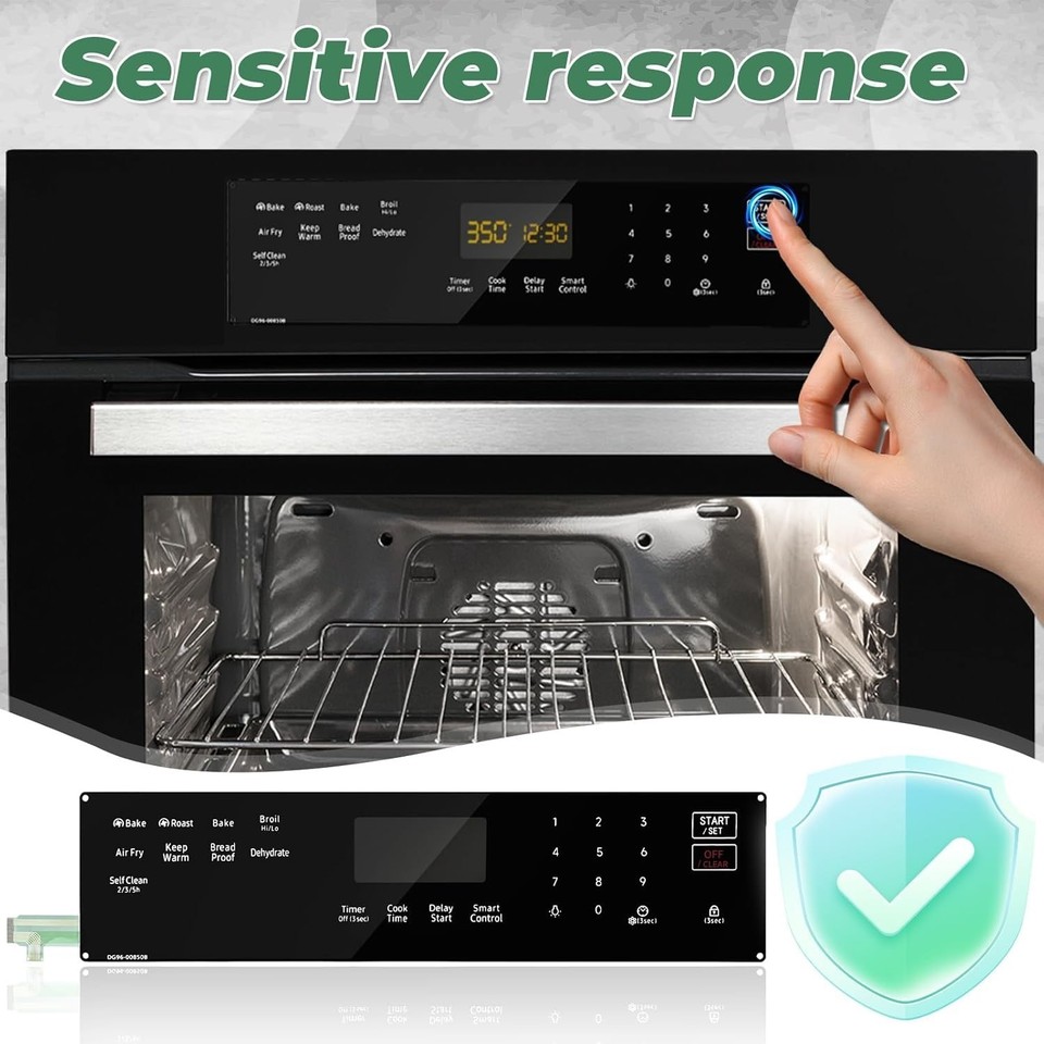 New For Samsung Ovens DG96-00850B Range Membrane Switch Touchpad ...